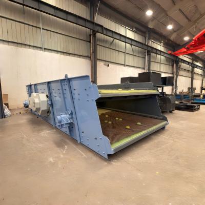 China XY-3075-3 Vibrating Screen Thin Oil Lubrication Industrial Vibrating Screen for sale