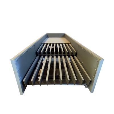 China XY-1250 Heavy-duty Grizzly Feeder Uniform Feeding Prescreening Adjustable Vibratory Feeder for sale
