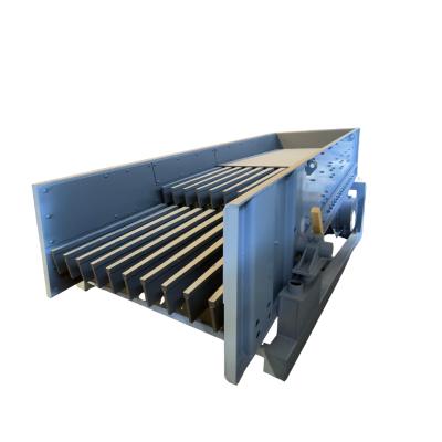China XY-1050 Heavy-duty Grizzly Feeder Three Stage Pre Screening Electromagnetic Vibratory Feeder for sale