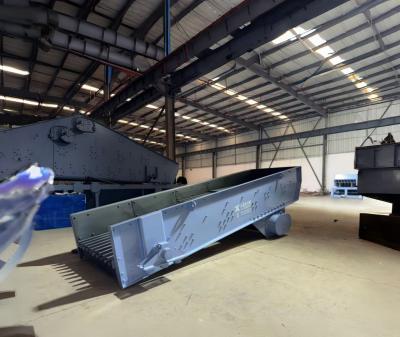 China XY-1450 Heavy-duty Grizzly Feeder Three Stage Pre Screening Electromagnetic Vibratory Feeder for sale