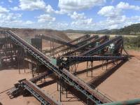 China Heavy Duty Belt Conveyor Systems for Sand and Gravel Aggregate Plants Customizable Conveyor for sale