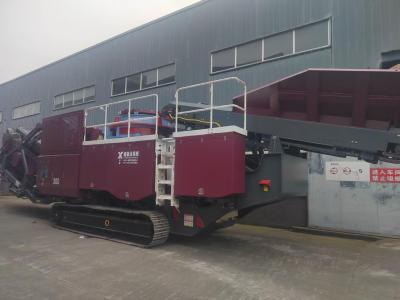 China Tracked Mobile Crusher Station for Sand Stone and Gravel Processing Operations for sale