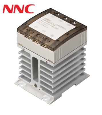 China UL Certified three phase Solid State Relay CAG6-3/250F-38 10A-40A with Heat Sink and DIN-Rail Mounting for sale