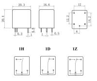 China NNC sugar cube miniature PCB relay NNC66A( T73 ) sugar cube 5A 7A 10A electromagnetic relay 12V for welding machine for sale