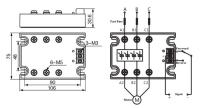 China Clion NNG1F HHG1F Three phase Motor Reversing 5-32v dc to ac SSR for for sale