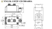 China Clion NNG1K HHG1K single phase industrail control SSR with 60-1200VAC output and load current up to 1000A for sale