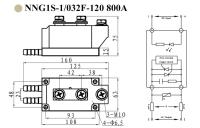 China Clion NNG1S HHG1S single phase industrail control SSR with 60-1200VAC output and load current up to 1000A for sale