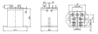 China NNC high Power Relay NNC71A(JQX- 30F), electromagnetic relay dc 24V HHC71A flange type for sale