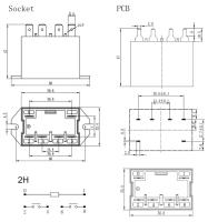 China Clion NNC Power Relay NNC71K(JQX- 116F), electromagnetic relay dc 12V HHC71K flange PCB type for sale