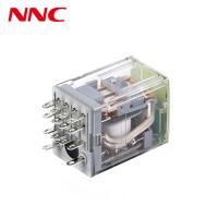 China Clion industrial control relay NNC68BVL, 2pole, 4pole with led indicator and test button intermediate relay MY4NJ for sale