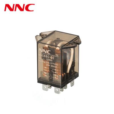 China Clion power relay NNC68C flange type with rated load 20A for automatic control for sale