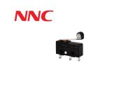 China NNC Push Button Microswitch NS-5D1P with left bend Terminal Pin Plunger Microswitch for sale