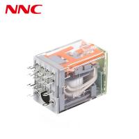 China NNC68BZL-2Z 4Z with LED and test button High quality safety 6.5A 5A miniature sealed general purpose relay for sale