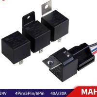 China Automotive Relay mAh-112-2A-4 40A 12V 5pins with silver alloy contact Power Electromagnetic Universal Auto Relay for vehicle for sale