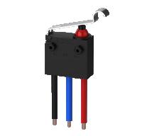 China NNC Waterproof Micro Switch NFW5  series for electronics, machinery and light industry for sale