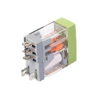 China NNC Miniature PCB Transparent Relay NNC69KTL Relay with LED Indicator and lockable test button for sale