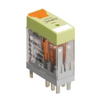 China NNC Miniature PCB Transparent Relay NNC69KTL Relay with LED Indicator and lockable test button for sale