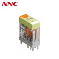 China NNC Miniature PCB Transparent Relay NNC69KTL Relay with LED Indicator and lockable test button for sale