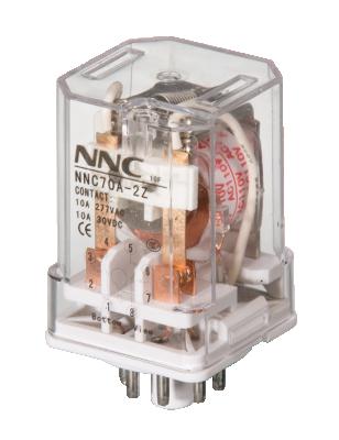 China NNC 24VDC 10A Power Relay NNC70A Relay high DC voltage relay for Car Charging pile Solar Energy for sale