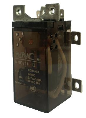 China NNC 28VDC 40A JQX-45F Power Relay NNC71H High DC Voltage Relay for Car Charging pile Solar Energy for sale