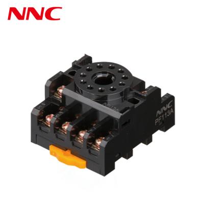 China NNC Relay Socket PF113A Series applied for MK-3P/NNC70-3P Relay for sale