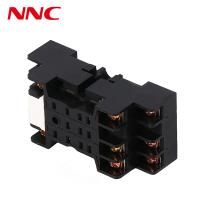 China NNC Relay Socket PYF11A Series applied for HHC68B/MY3/JQX-18F/HH53P Relay for sale