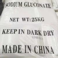 China Industrial Concrete Retarder Additive Polyacrylonitrile Sodium Gluconate Building Material for sale
