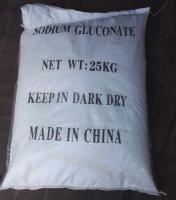 China CAS 527-07-1 Concrete Admixture Sodium Gluconate Powder White Pure Material for sale