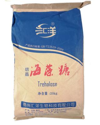 China Pure Natural Trehalose Sweetener Food Grade Sugar 25kg Woven Bag for sale
