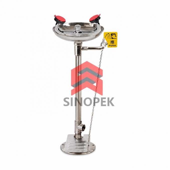 Medical-Grade Freestanding Eyewash Station
