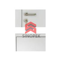 China Airtight Double-Leaf Unequal Steel Cleanroom Door | Flush Mount | GMP Standard for sale