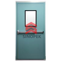 China Cleanroom Fire Exit Door | 60/90/120 Min Fire Rated | Panic Bar Egress for sale
