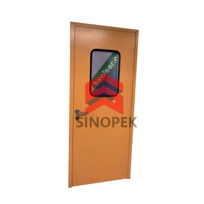 China Steel Airtight Cleanroom Door — Double-Sided Finish | GMP Standard for sale
