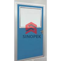 China Aluminum Alloy Frame Airtight Cleanroom Door | Anodized | Lightweight & Corrosion-Free for sale