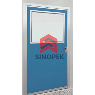 China Aluminum Alloy Frame Airtight Cleanroom Door | Anodized | Lightweight & Corrosion-Free for sale