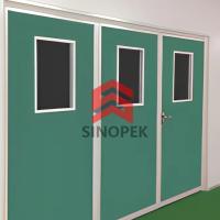 China Aluminum Alloy Frame Airtight Cleanroom Door | Anodized | Lightweight & Corrosion-Free for sale