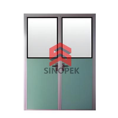 China Aluminum Alloy Frame Melamine Sealed Cleanroom Door | Scratch-Resistant & Hygienic for sale
