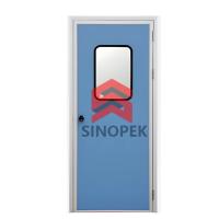 China Aluminum Alloy Frame Melamine Sealed Cleanroom Door | Scratch-Resistant & Hygienic for sale
