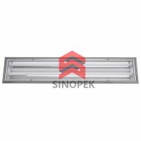 China Angled Stainless Steel Purification Lamp | Cleanroom Lighting | GMP Grade for sale