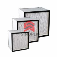 China Galvanized Frame High-Efficiency Filter | H13-H14 HEPA | Cleanroom Grade for sale
