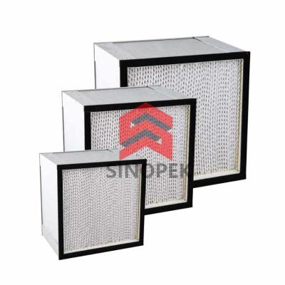 China Galvanized Frame High-Efficiency Filter | H13-H14 HEPA | Cleanroom Grade for sale