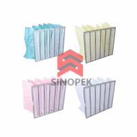 China Medium Efficiency Filter Bags | F5-F9 Pocket Filters | HVAC & Cleanroom Grade for sale