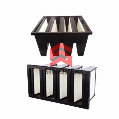 China V-Shaped High-Volume Air Filter | V-Bank HEPA | Cleanroom Grade for sale