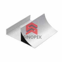 China Single R-Groove Aluminum Profile | Arc Edge Connection | Cleanroom Grade for sale