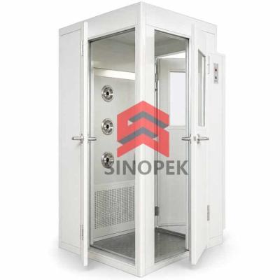 China Single & Double Air Shower — Color Steel Plate | Economical Cleanroom Entry for sale