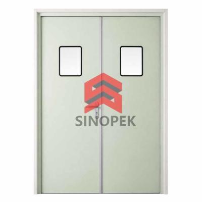 China Manual Swing Door — Double Open | Wide Passage | Hospital & Cleanroom Grade for sale