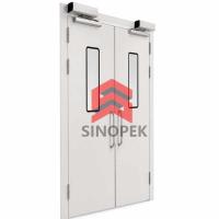 China Automatic Swing Door | Rocker & Link Arm Drive | Hospital & Cleanroom Grade for sale