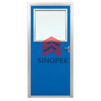 China Aluminum Alloy Frame Airtight Cleanroom Door | Anodized | Lightweight & Corrosion-Free for sale