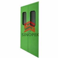 China Steel Airtight Cleanroom Door — Double-Sided Finish | GMP Standard for sale