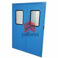 China Medical Airtight Cleanroom Door | Hermetic Pressure Seal | Hospital & GMP Grade for sale